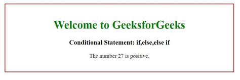 Conditionals In Pug View Engine GeeksforGeeks