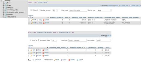 Php How Can I Fetch All Product Name In 1 Table Without Creating New