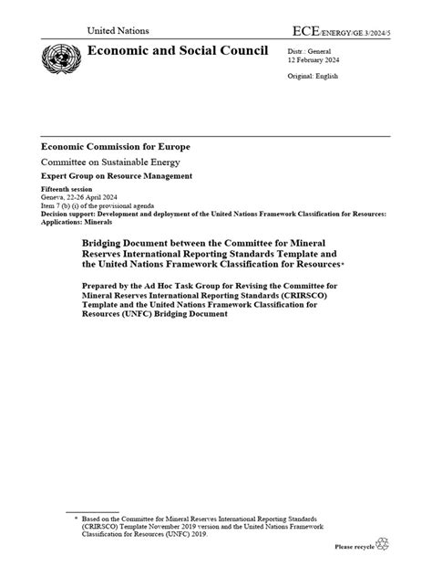 crirsco template unfc bridging document pdf mining