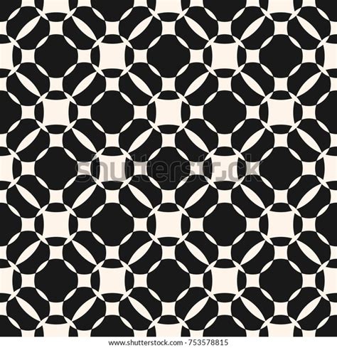 Vector Grid Seamless Pattern Geometric Texture Stock Vector Royalty