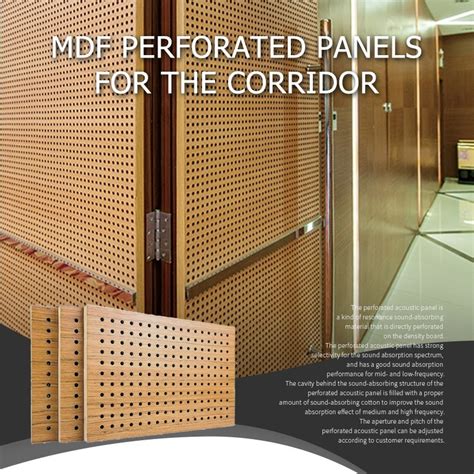 Buy Mdf Perforated Panels For The Corridormdf Perforated Panels For