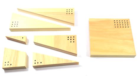 Garage Physics Pythagorean Theorem Puzzle Kit ScientificsOnline