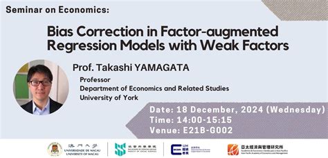 Seminar On Economics No 287 Department Of Economics University Of Macau