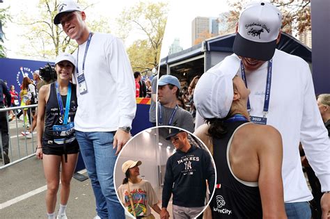 Aaron Judge Supports Wife Samantha Bracksieck At Nyc Marathon As Fr