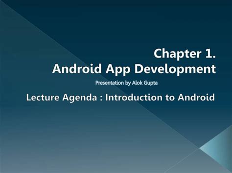 Android Introduction Powerpoint Slides Learnpick India
