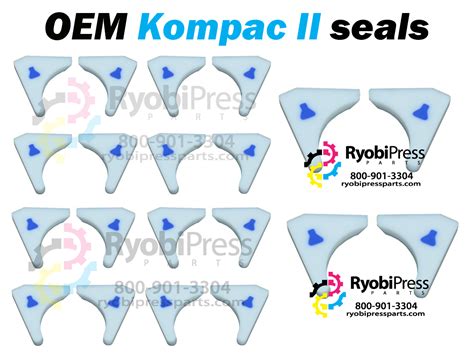 Kompac Dampening System Parts And Rollers Ryobi Press Parts
