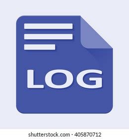 4 069 Log File Icon Images Stock Photos Vectors Shutterstock
