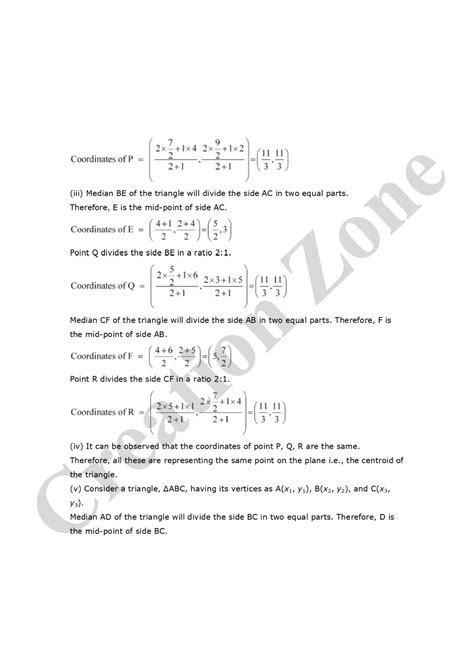 Class 10 Chapter 7 Coordinate Geometry