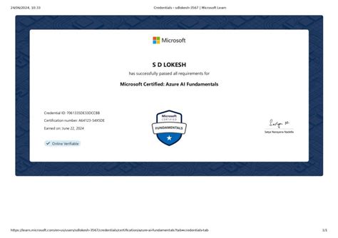S D Lokesh On Linkedin Azureai Ai900 Microsoftlearn Artificialintelligence Machinelearning