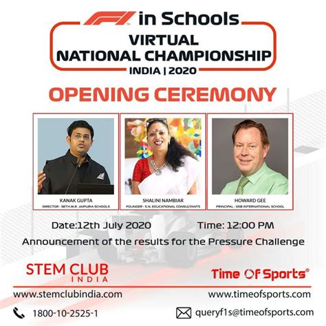 Stemplify On Linkedin F1inschools F1inschoolsindia Stemclubindia Timeofsports Thegamebegins…