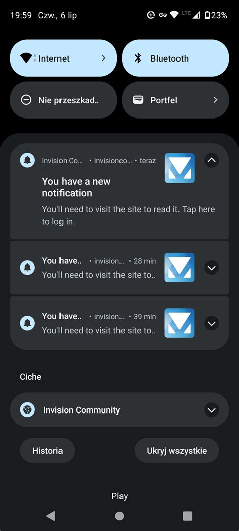 [suggestion] push notification and list of notifications feedback