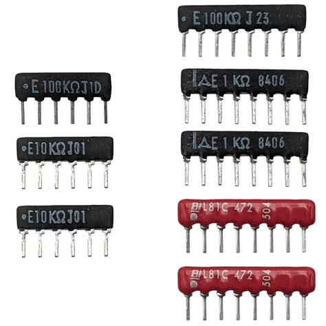 Sip Resistor Network Assortment Includes Isolated And Bussed 22 Piec Sciencepurchase