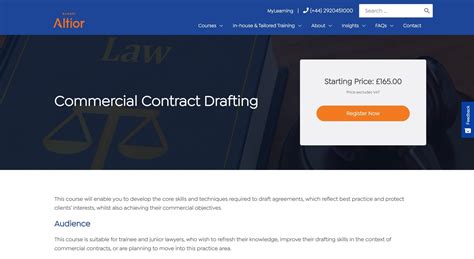 The 5 Best Contract Drafting Courses In 2024