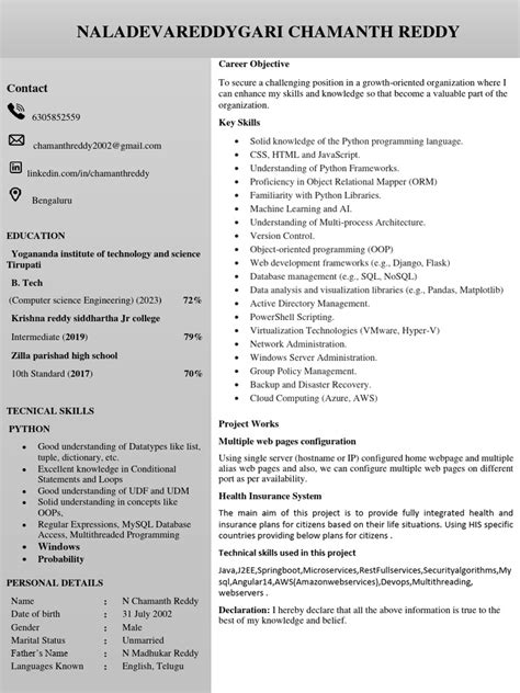 N Chamath Reddy Pdf World Wide Web Internet And Web