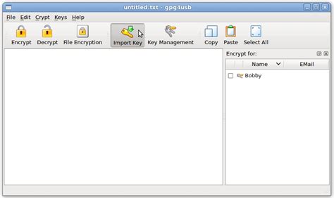 Gpg Usb Project Howto Import Keys
