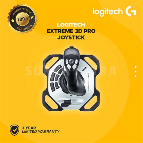 Jual Logitech Extreme 3d Pro Pc Mac Shopee Indonesia