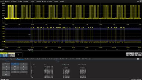 oscilloscope special acquisition modes edn