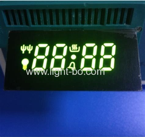 Customized Ultra White 4 Digit 7 Segment Led Display For Oven Timer Control Manufacturers And