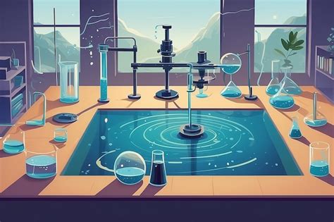 Premium Photo Depict A Physics Lab With Students Conducting Experiments On The Principles Of