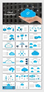 Download Our Editable Cloud Networking PPT For Your Needs