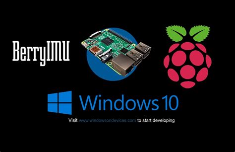 Berryimu Running On Raspberry Pi Running Windows Iot