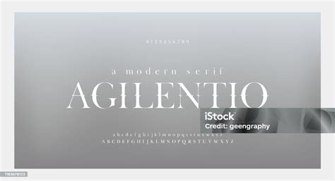 우아한 멋진 알파벳 문자 글꼴 및 번호입니다 클래식 레터링 최소한의 패션 디자인입니다 타이포그래피 글꼴 일반 대문자와 소문자