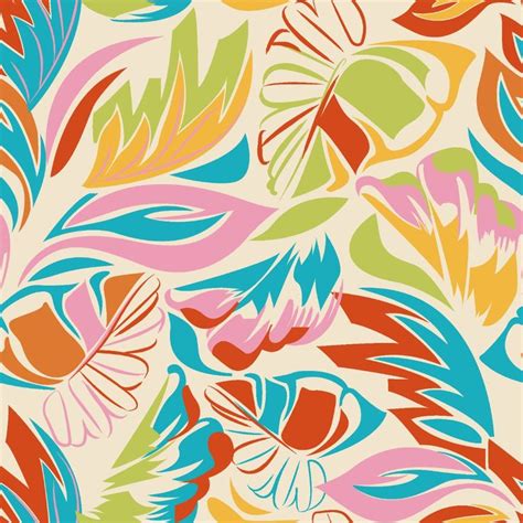 Seamless Abstract Print Flower Pattern Design Prints Pattern Art Flower Print Pattern