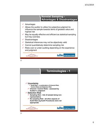 Data Analytics For Internal Auditors Understanding Sampling PDF