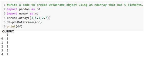 DataFrame Practice Questions With Solutions Part I DataFrame Creation Study Trigger