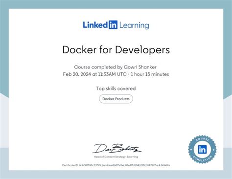 gowri shanker on linkedin docker devops innovationintech