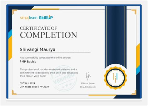 Shivangi Maurya On Linkedin Skillup Simplilearn Upskilling Projectmanagement Certification