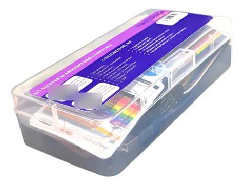 Kit Inicial Arduino Uno Compatible En Caja Cuotas Sin Interés