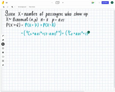 From Experience An Airline Knows That Only Of The Passengers Booked For Certain Flight