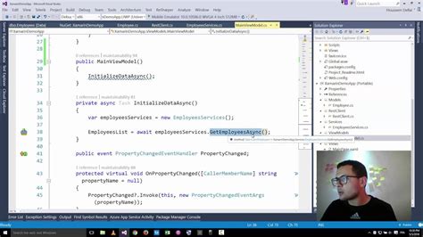 Advanced Xamarin Forms Connecting To Web Services Post Part3 Youtube
