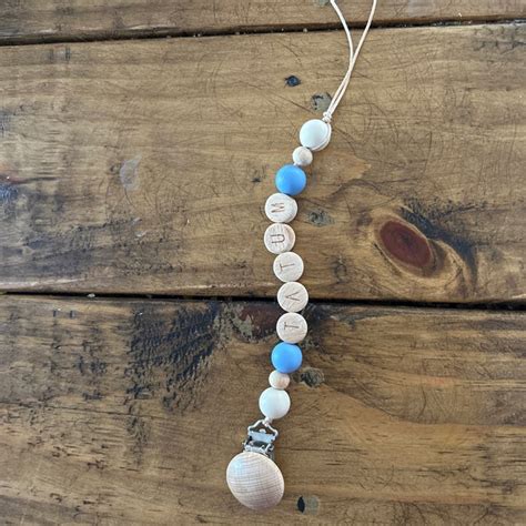 Personalized Pacifier Clip Custom Pacifier Clip T Etsy