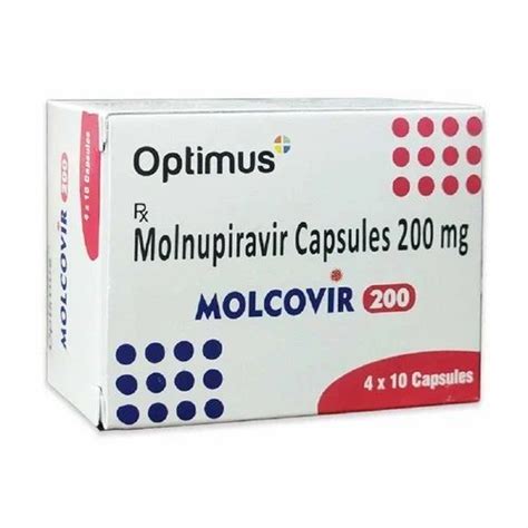 Molnupiravir Capsules 200 Mg At ₹ 2490bottle Movfor 200 In Umred