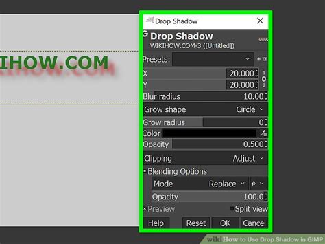 How To Use Drop Shadow In GIMP Steps With Pictures WikiHow Tech