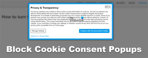The Best Way To Block Cookie Consent Popups In Chrome Edge And Firefox Handla It