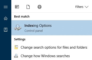 How To Reset Rebuild Windows Search Index Completely Winhelponline