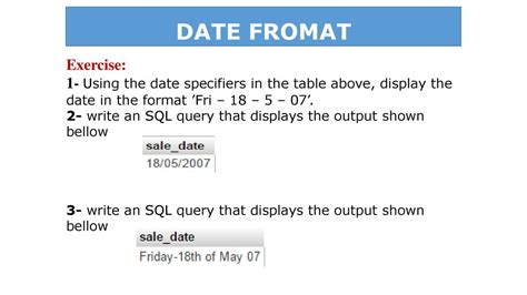 Sql Datetime Functions Ppt Download
