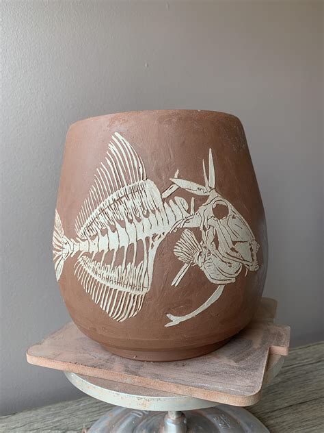 I Wanted To Share My Triggerfish Skeleton Vase With Some Fish Fans R