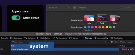 A System Color Mode As Opposed To Changing To Light Dark Based On The System Preferences