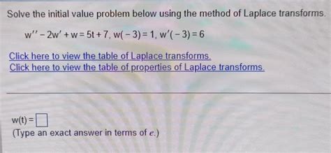 solved solve the initial value problem below using the