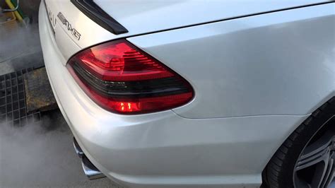 Wabbp 벤츠 뉴 Sl63 Amg 오로라하이테크 와프배기 배기 사운드 Youtube