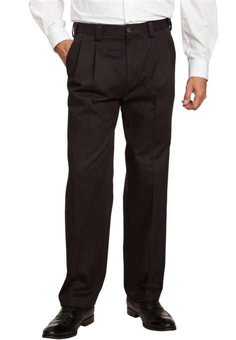 Kingsize Mens Big And Tall Classic Fit Wrinkle Free Expandable Waist