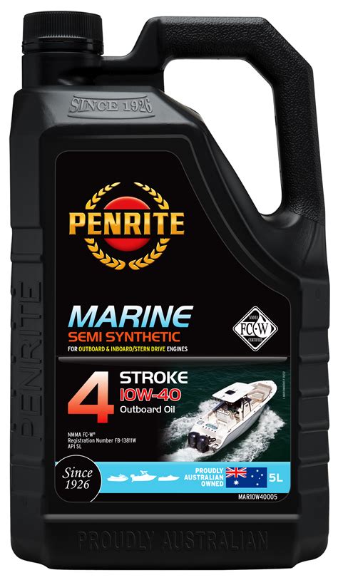 MARINE OUTBOARD 4 STROKE 10W-40 (Semi Syn.) | Penrite Oil