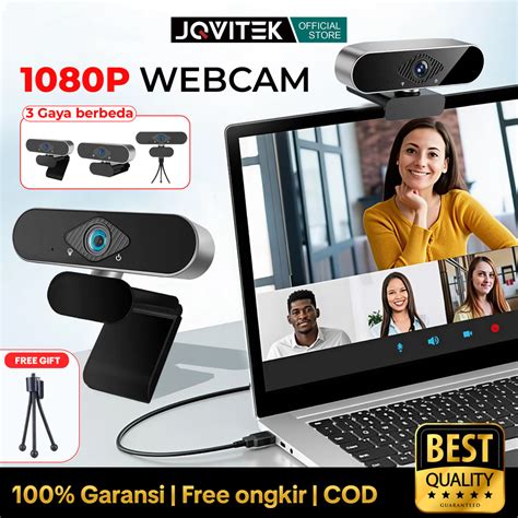 Jual Jqvitek Cm08 Webcams Laptop 1080p Usb Kamera Pc 4k Full Hd Multifunctional Live Broadcast
