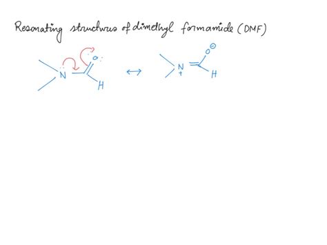 Solved Dimethylformamide Dmf Is A Simple Amide Draw The Other