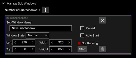 Sub Window Smartsignage