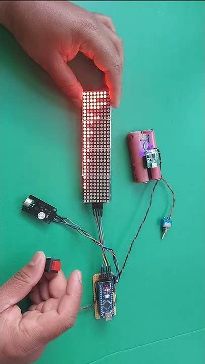 audio spectrum analyzer 32 band using arduino nano max 7219